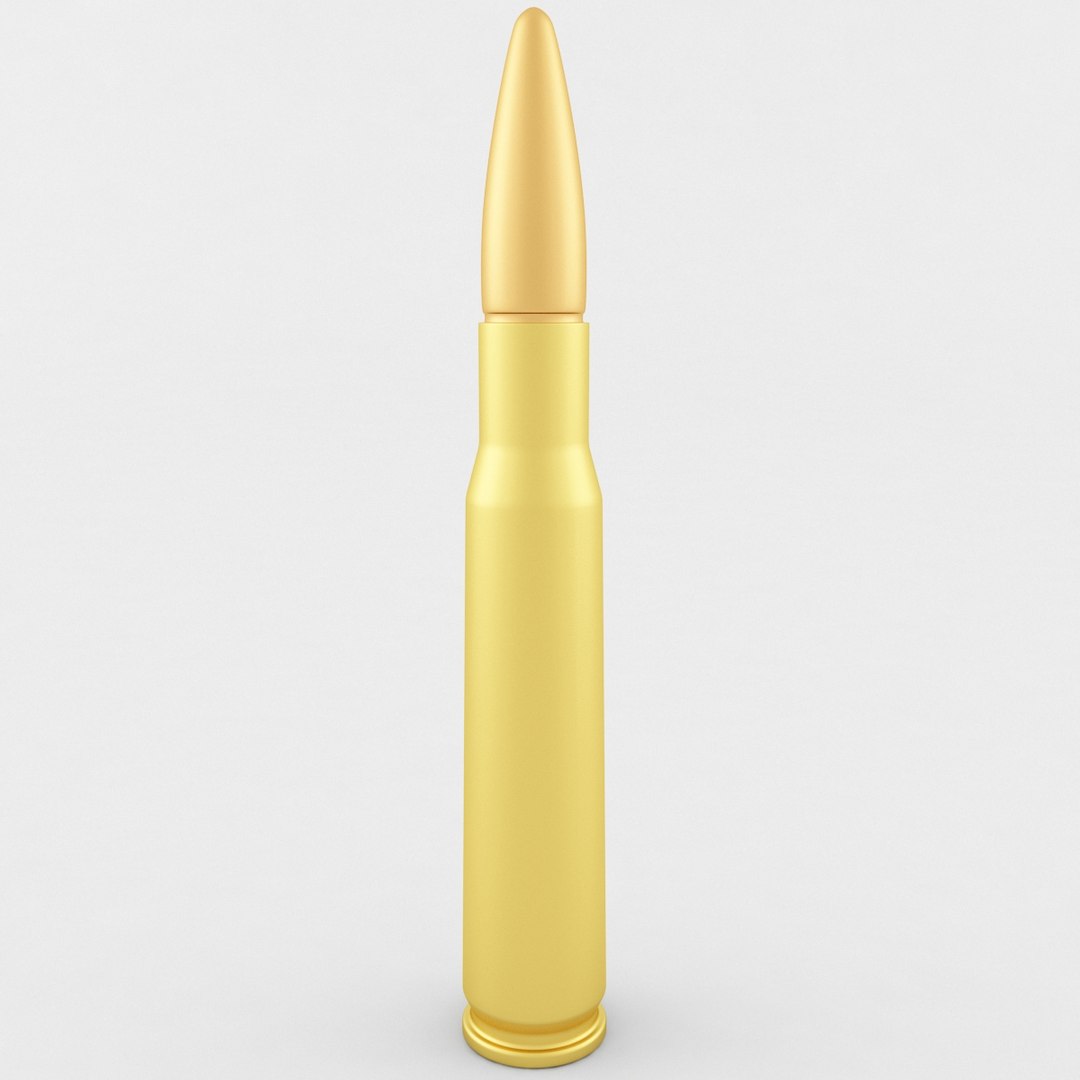 50 bmg cartridge 3D model - TurboSquid 1303035