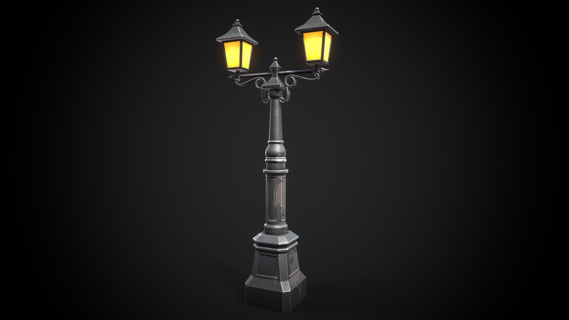 Stylized Street Light 3D Model - TurboSquid 2027517