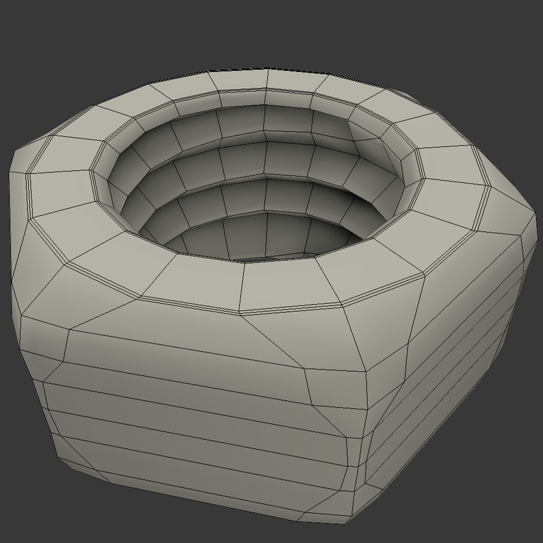 3D Model Nut Industry Tool - TurboSquid 1317904