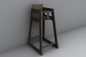High Chair 3D Models for Download | TurboSquid