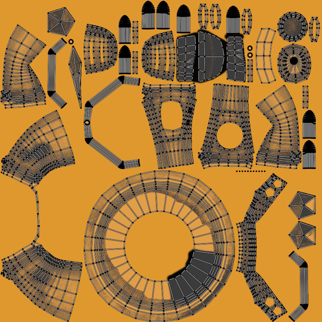 3D Spidertron Factorio RIGGED 3D Model Model - TurboSquid 2177167