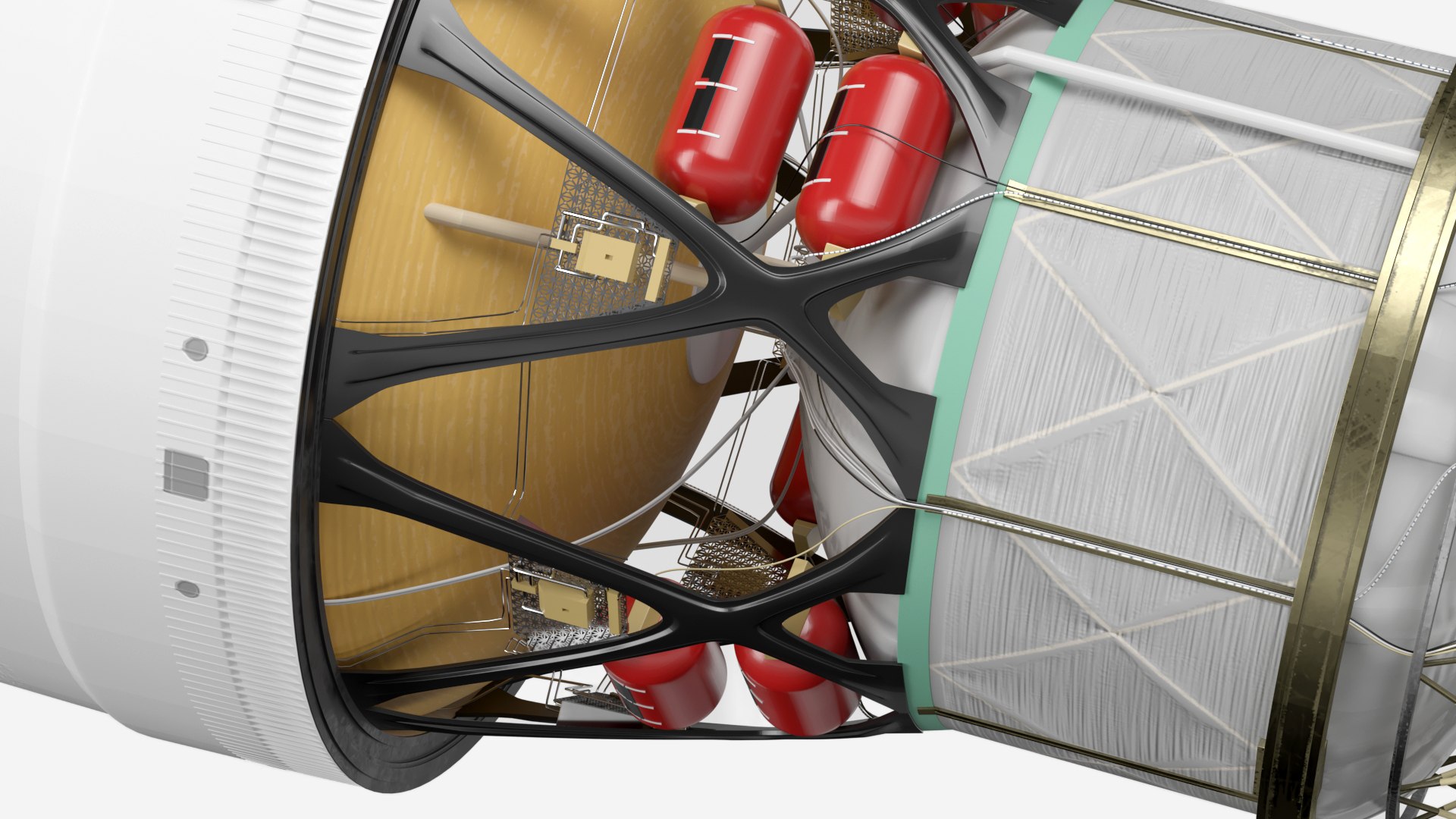 Nasa ICPS Interim Cryogenic Propulsion Stage 3D Model - TurboSquid 2311911