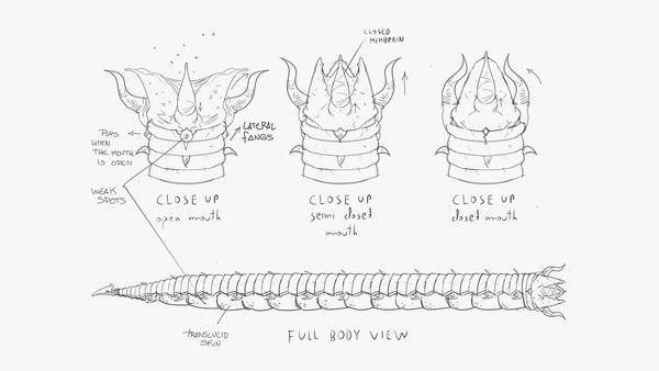 Dune worm sand 3D model - TurboSquid 1681095