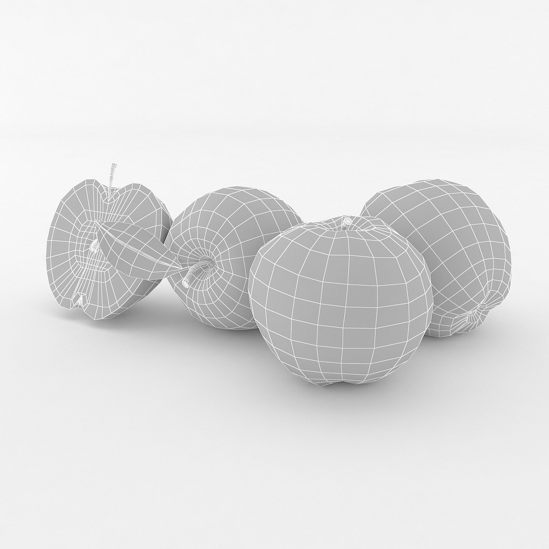 3D Model Apples - TurboSquid 1313513
