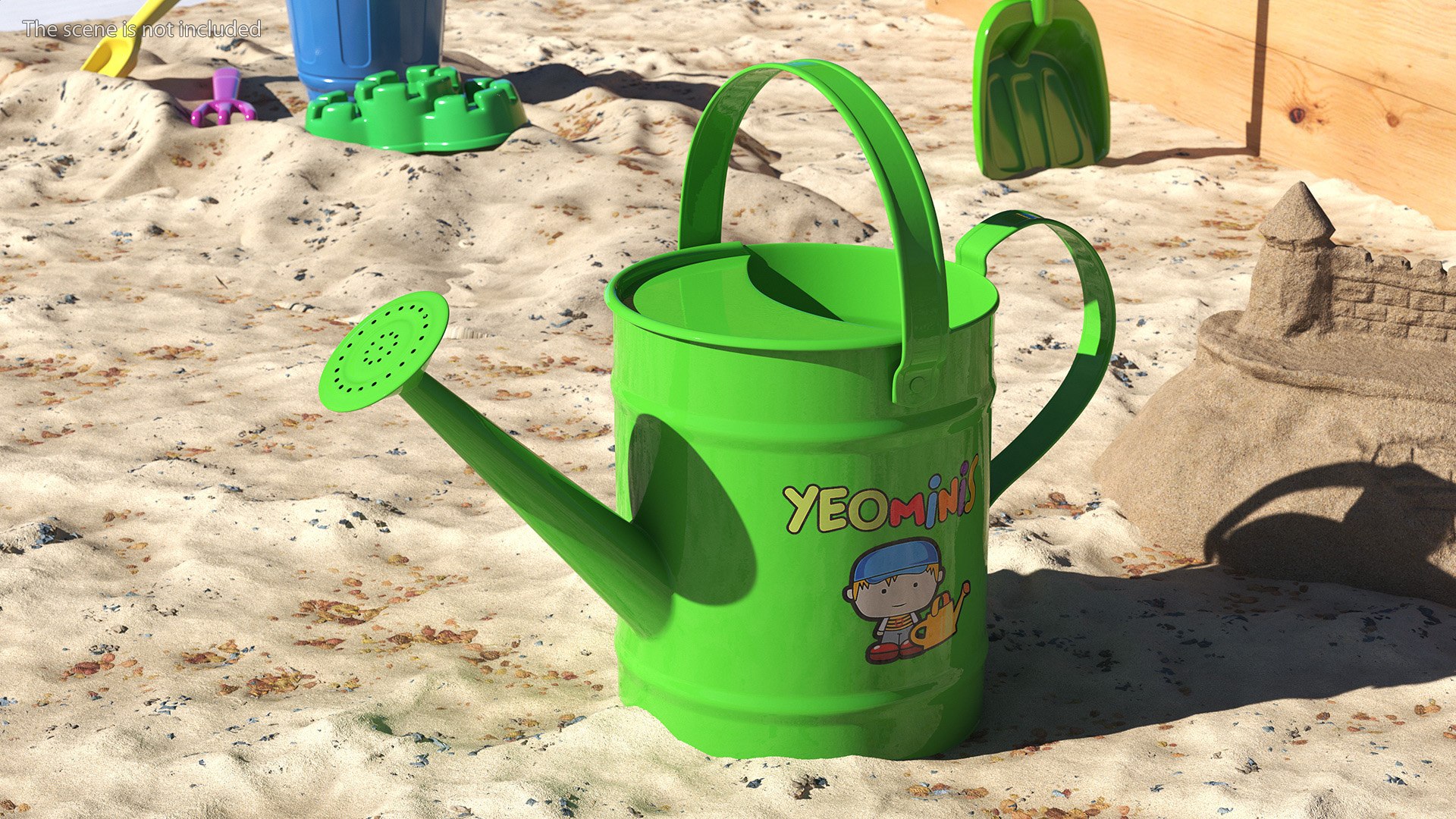 3D Metal Watering Can Model - TurboSquid 2170452
