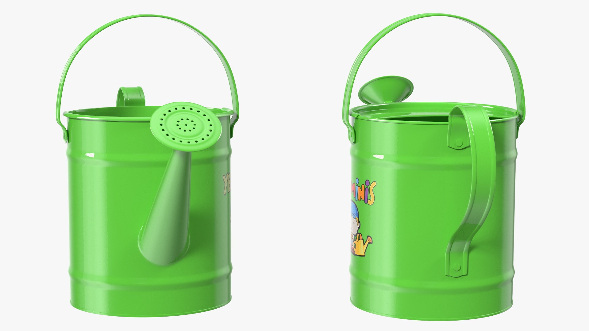 3D Metal Watering Can Model - TurboSquid 2170452