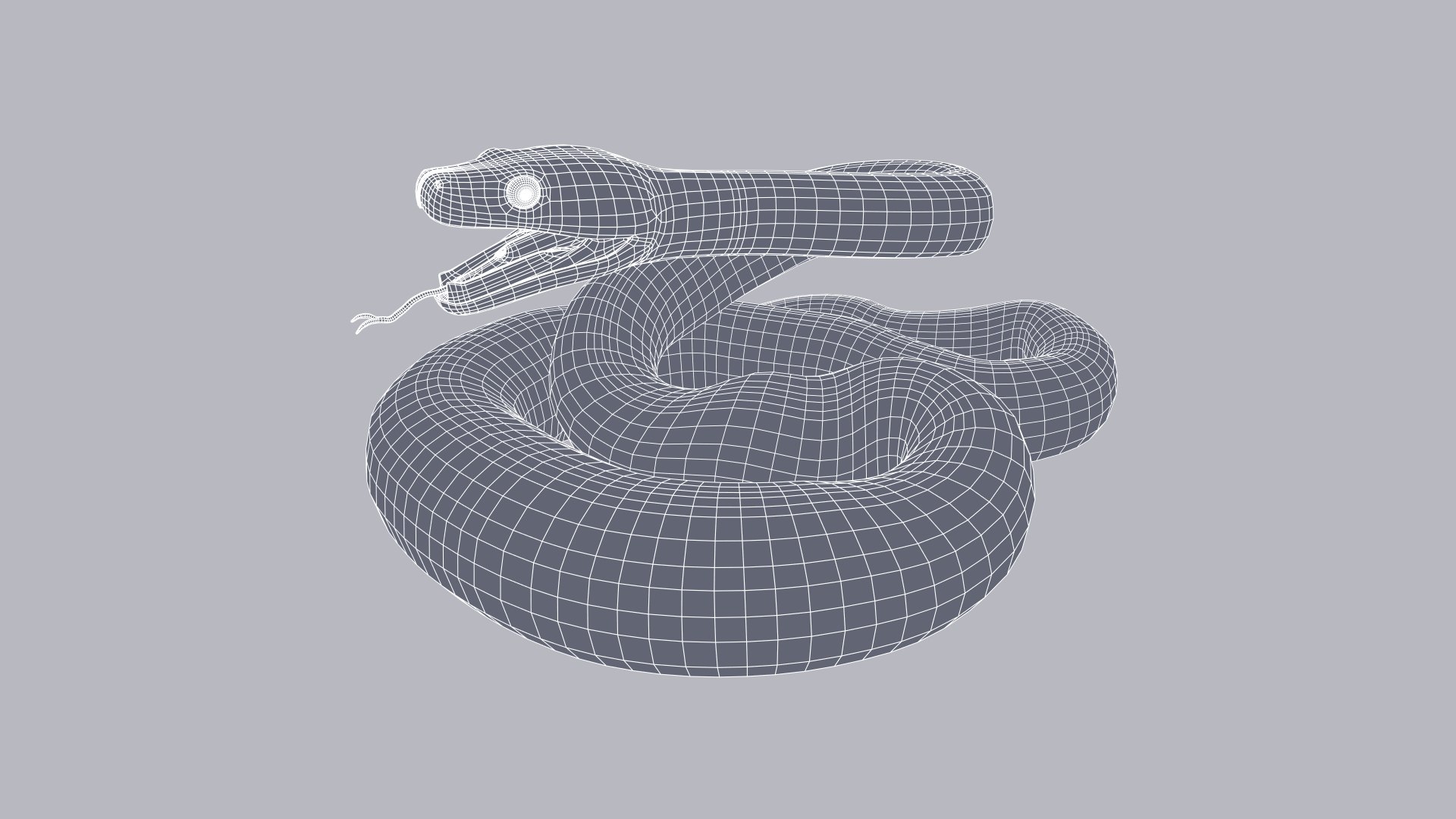 Zebra Jungle Carpet Python - Static Poses 3D Model - TurboSquid 2020582