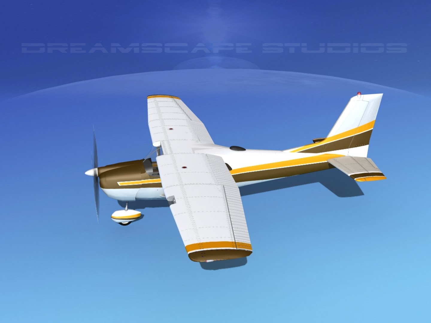 3d Model Propeller Cessna 172 Cutlass