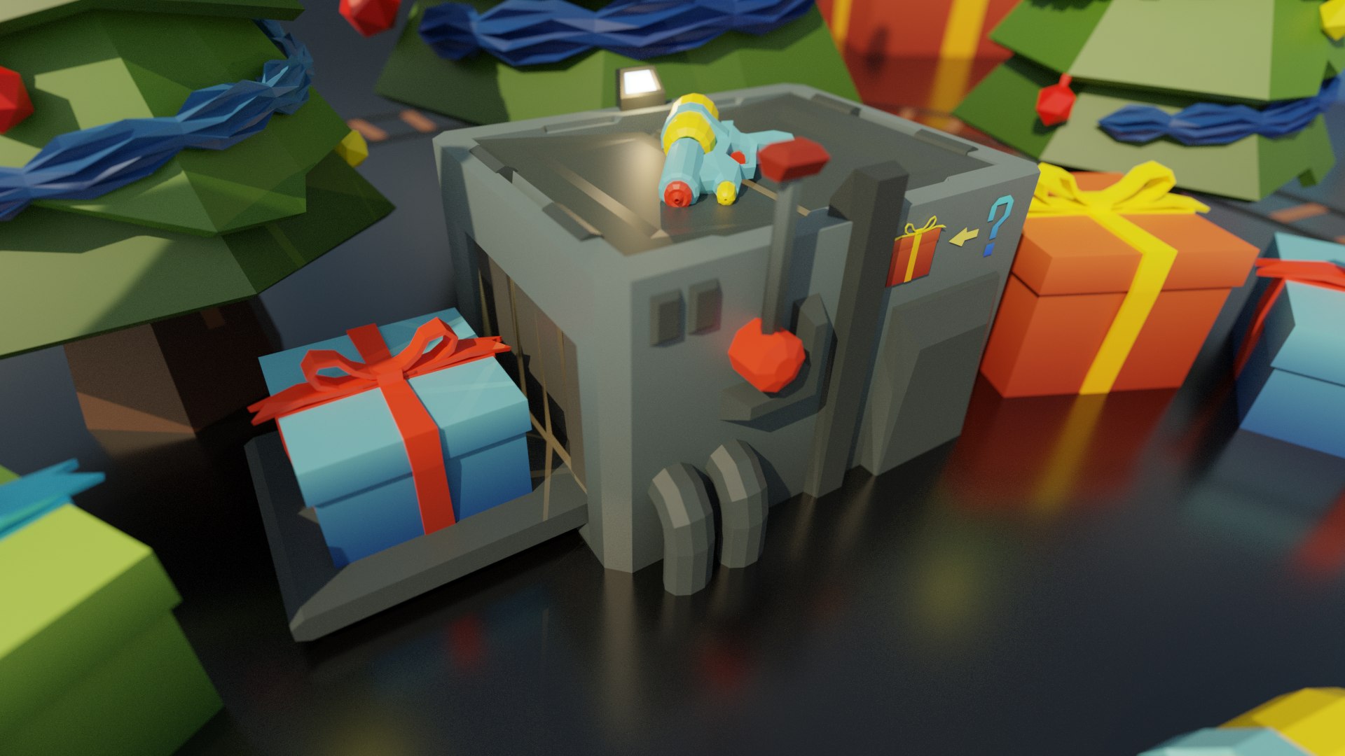 Free 3D Low Poly Christmas Toys Asset Pack - TurboSquid 2152387