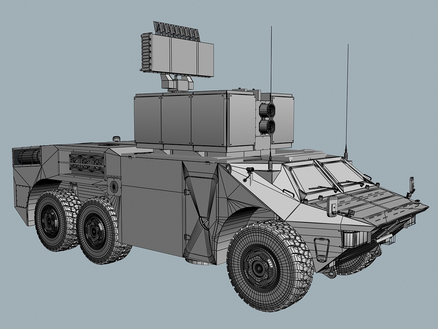 Chinese Hq-7b Battery 3D Model - TurboSquid 1367146