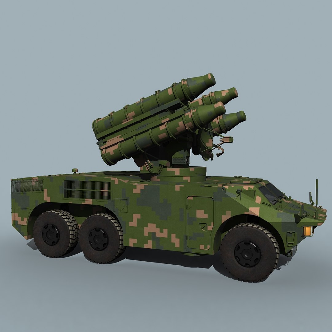 Chinese Hq-7b Battery 3D Model - TurboSquid 1367146