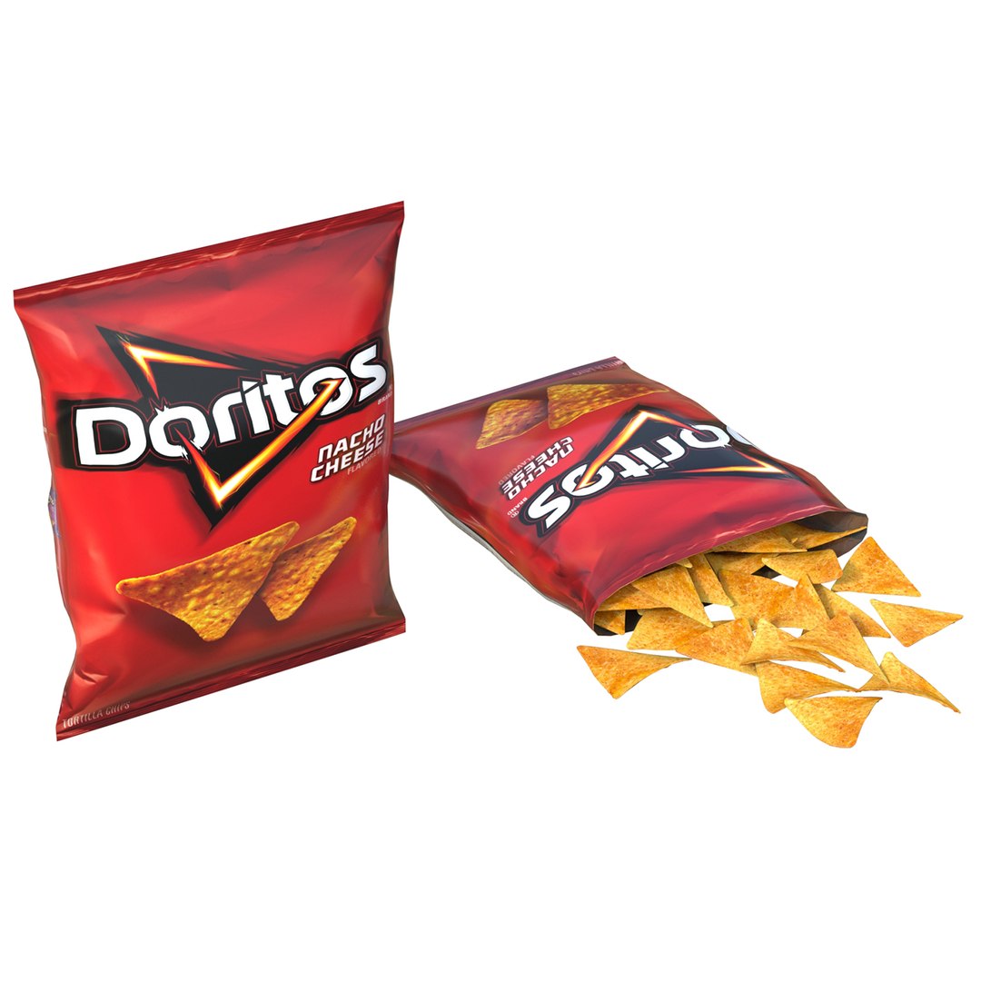 3D Doritos Nacho Cheese - TurboSquid 2370516