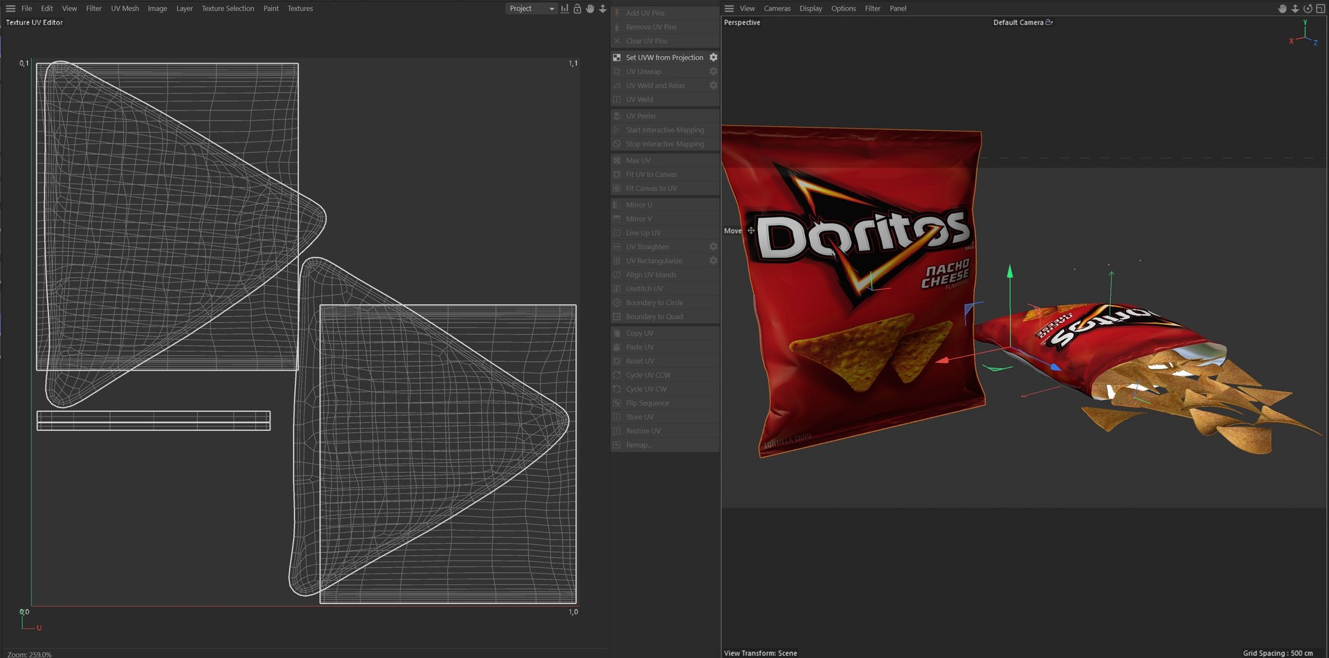 3D Doritos Nacho Cheese - TurboSquid 2370516