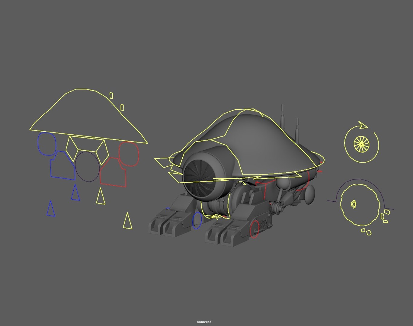 Pit Droid Rig V1 3D Model - TurboSquid 2327552