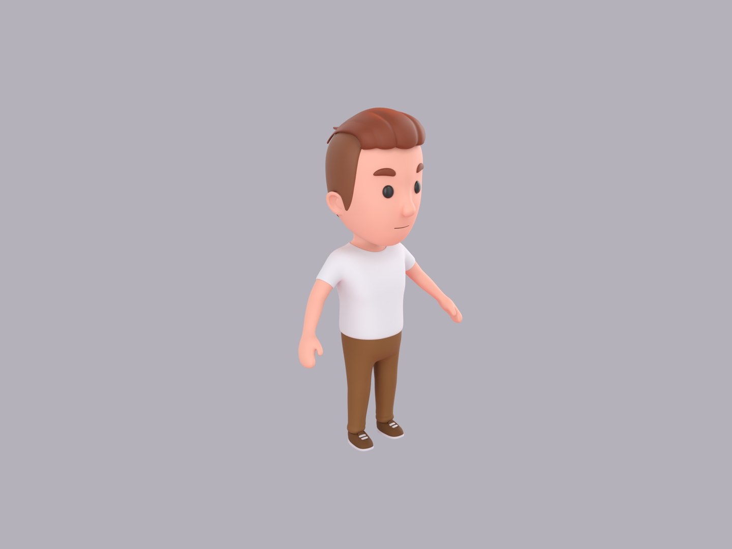 3D Cartoon Male Character Rigged 016 - TurboSquid 2370403