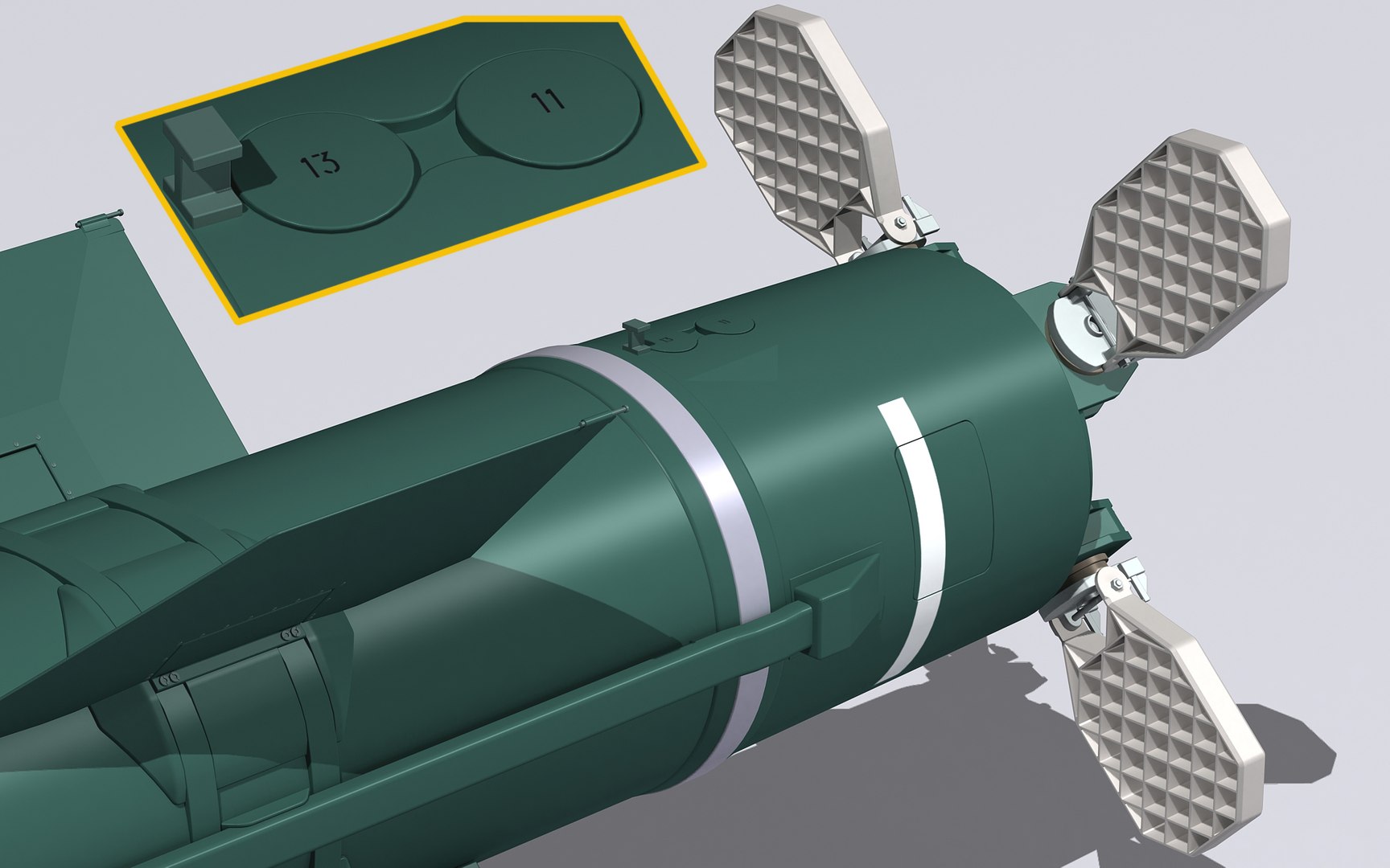 9M79 Tochka Missile 3D Model - TurboSquid 1946800