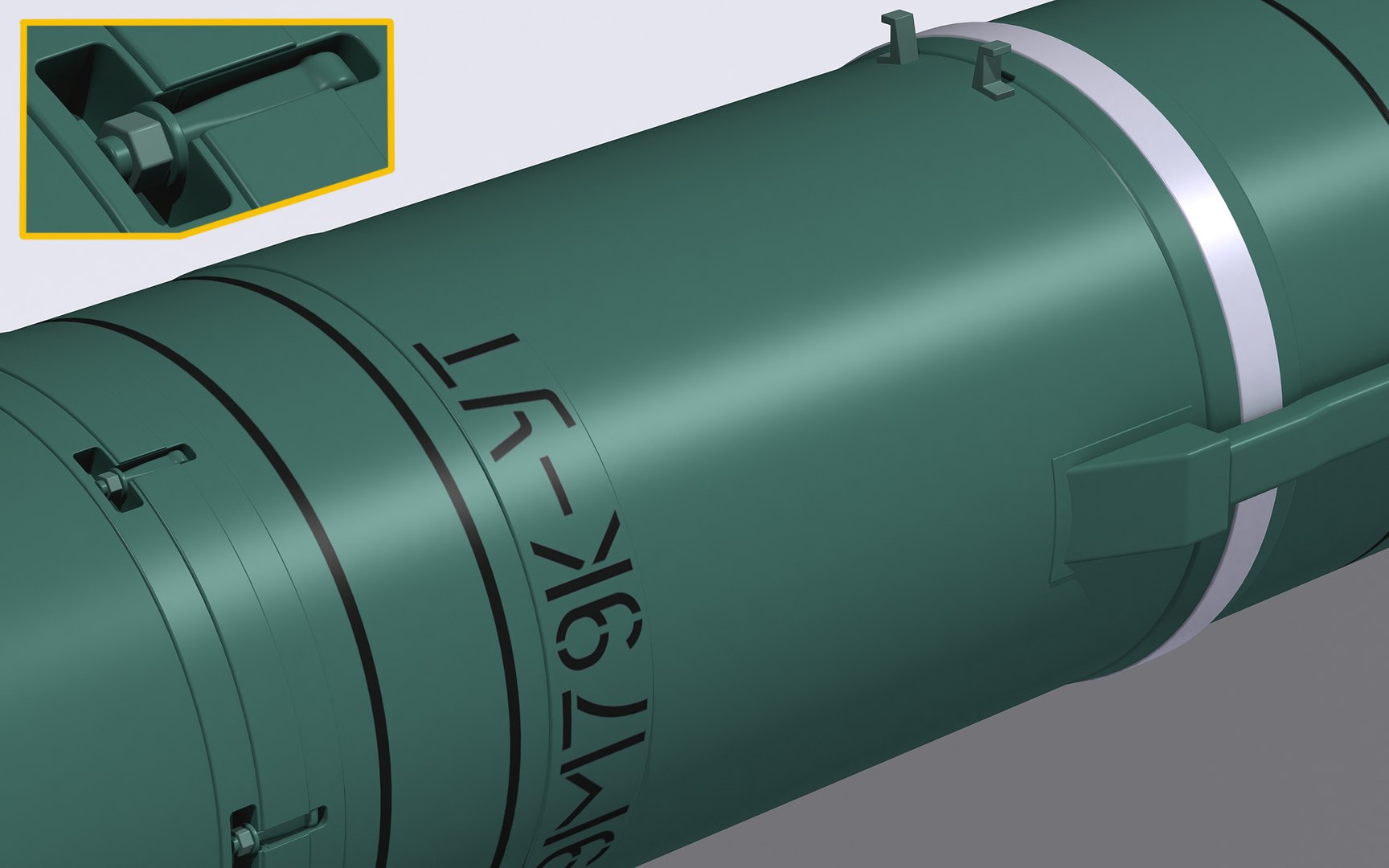 9M79 Tochka Missile 3D Model - TurboSquid 1946800