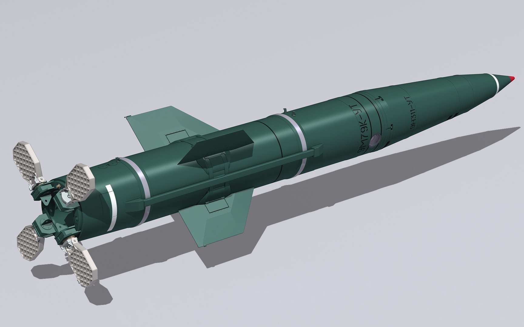 9M79 Tochka Missile 3D Model - TurboSquid 1946800