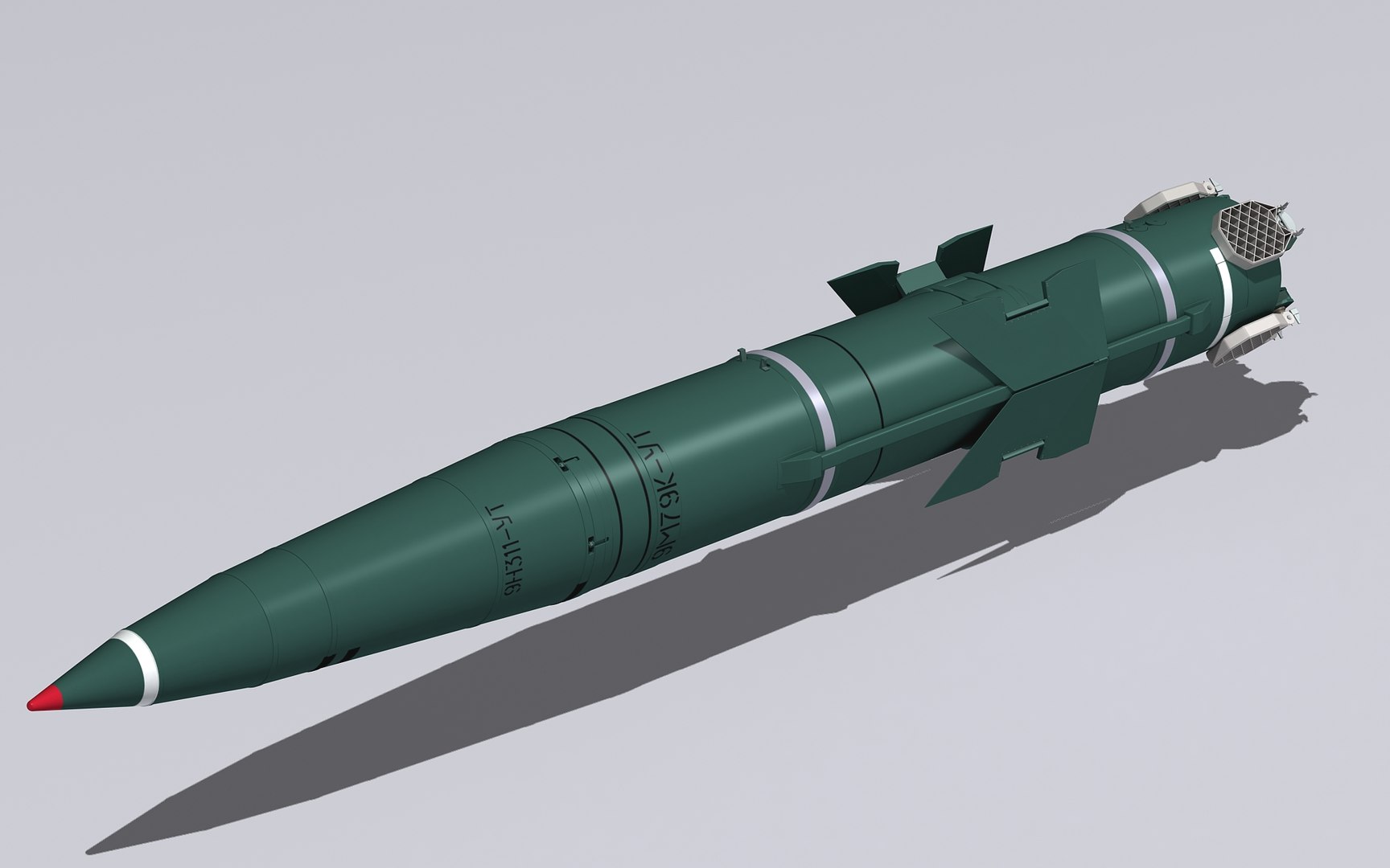 9M79 Tochka Missile 3D Model - TurboSquid 1946800