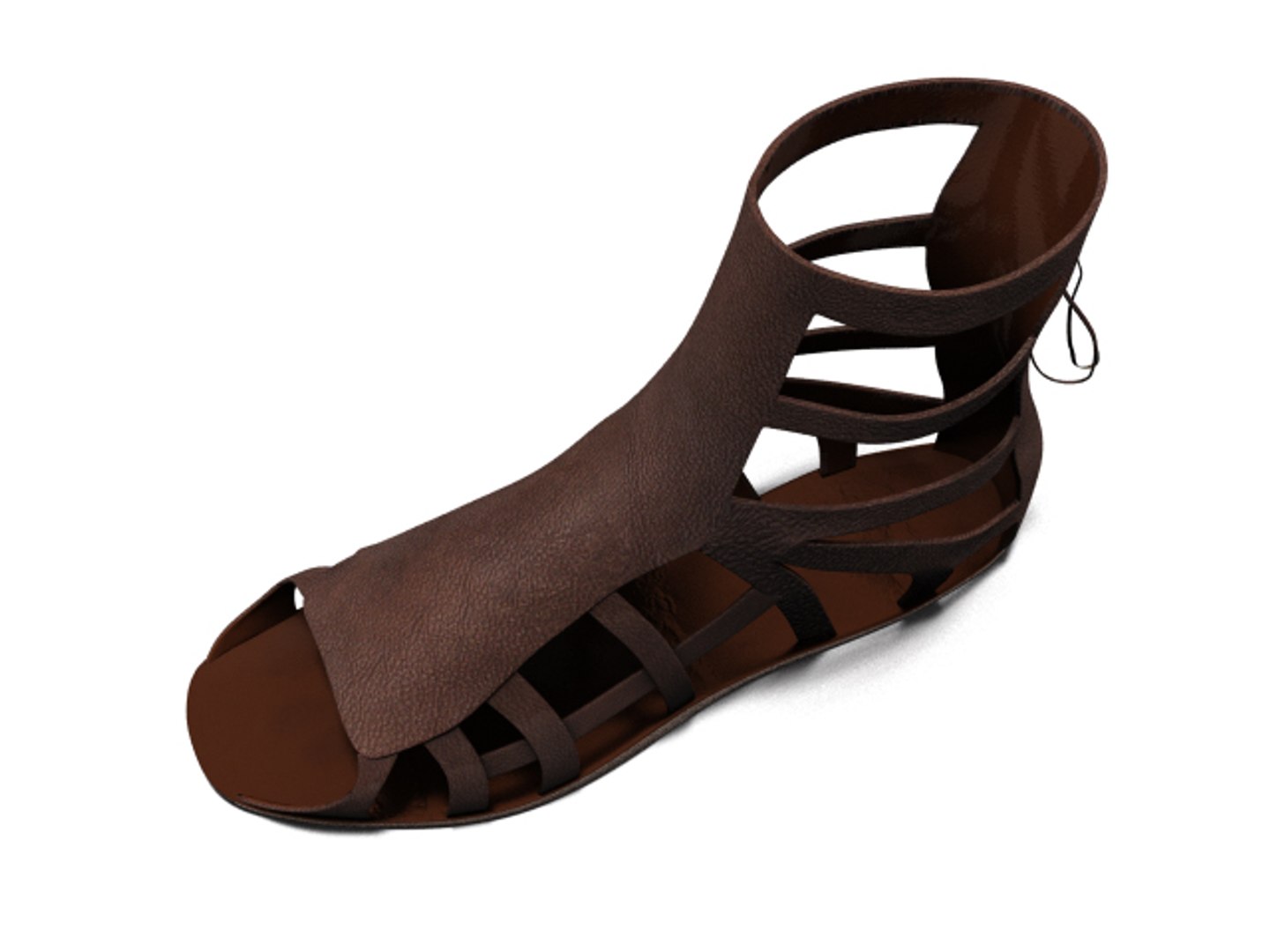 Roman Sandal 3d Fbx