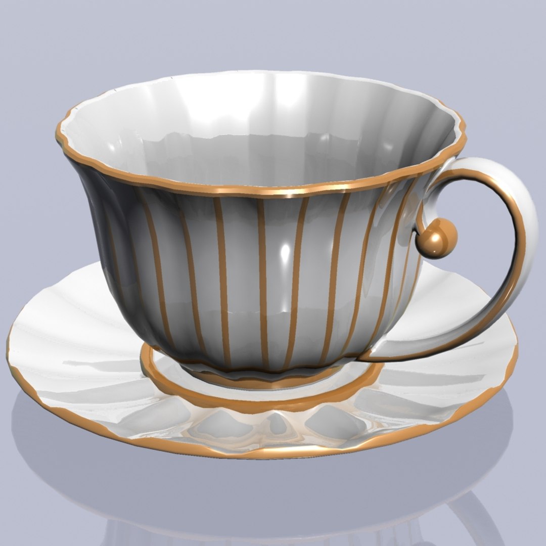 Tee Cup 3d Model