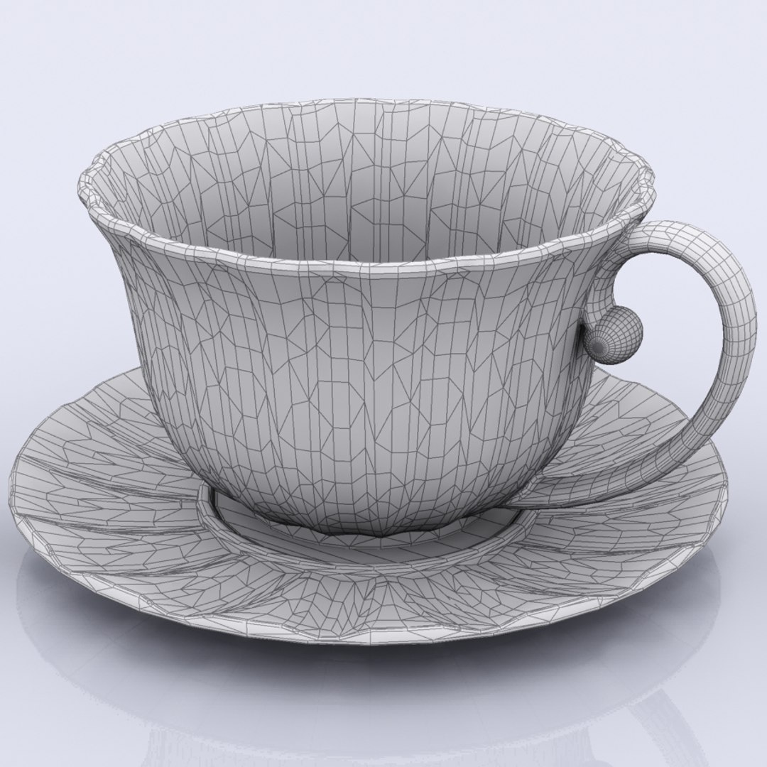 Tee Cup 3d Model