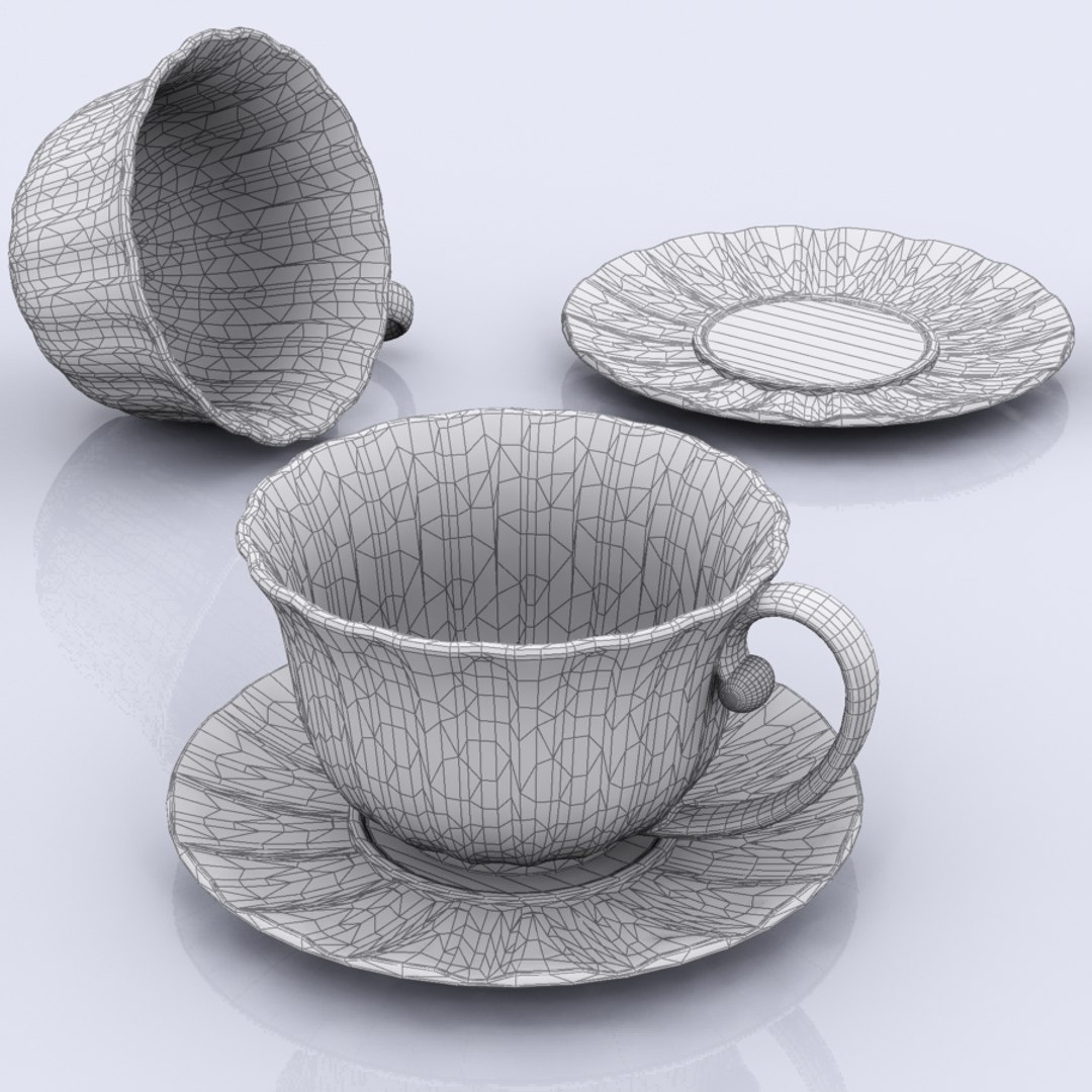Tee Cup 3d Model