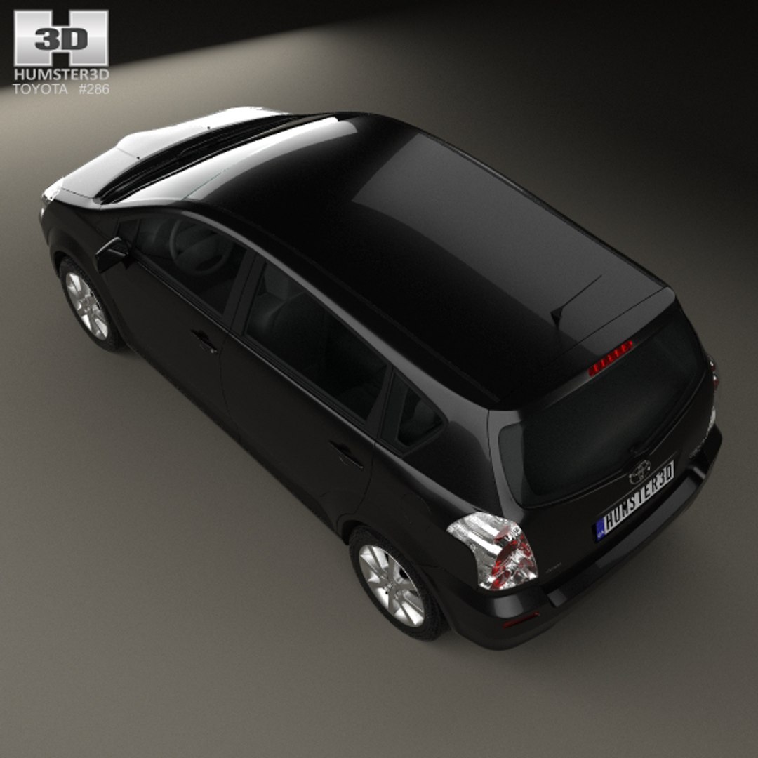 Toyota Corolla Verso Model - TurboSquid 1273158