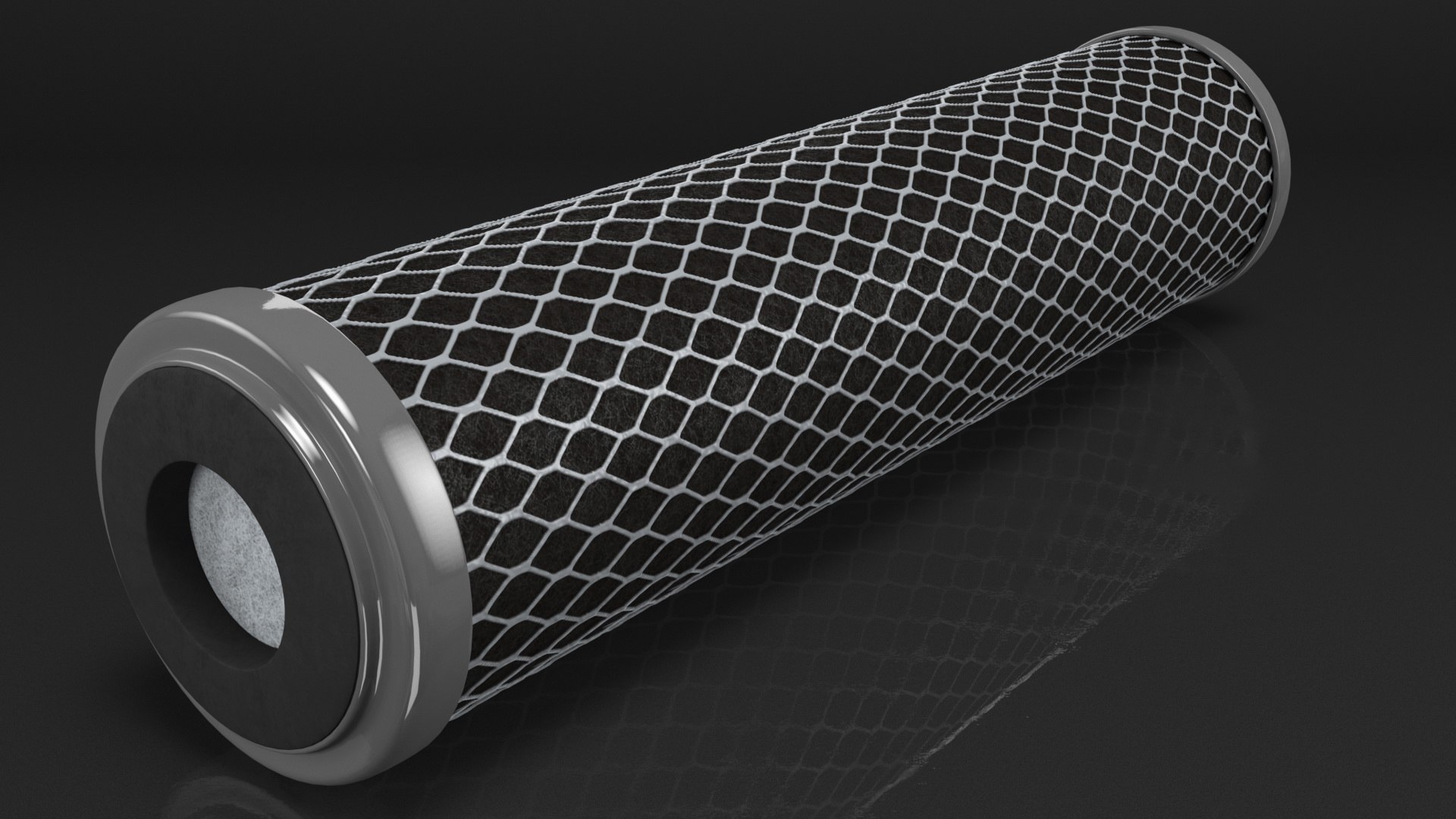 3D Universal Carbon Block Water Filter Cartridge Model - TurboSquid 1734864