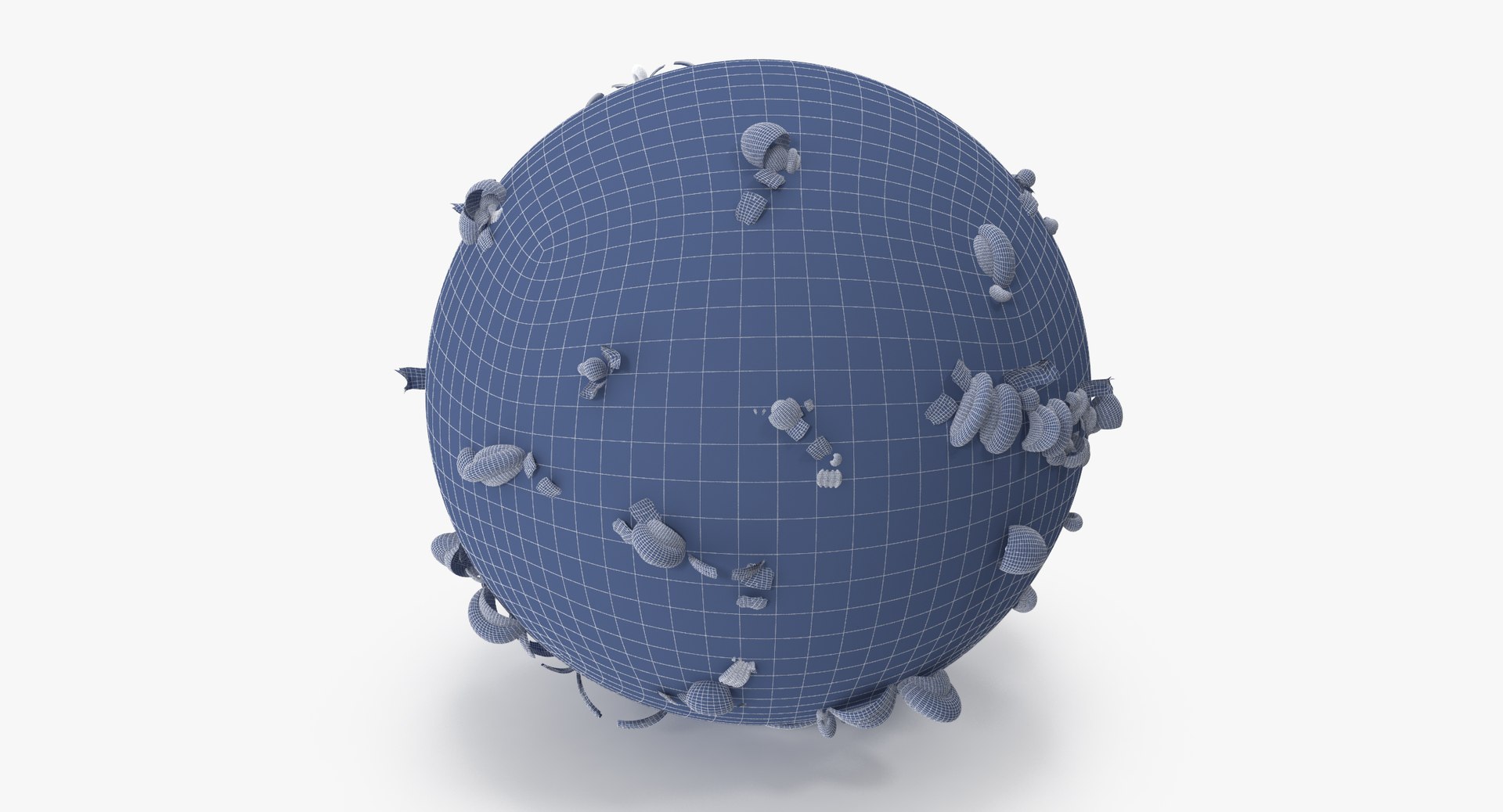 3d Model Sun Photorealistic