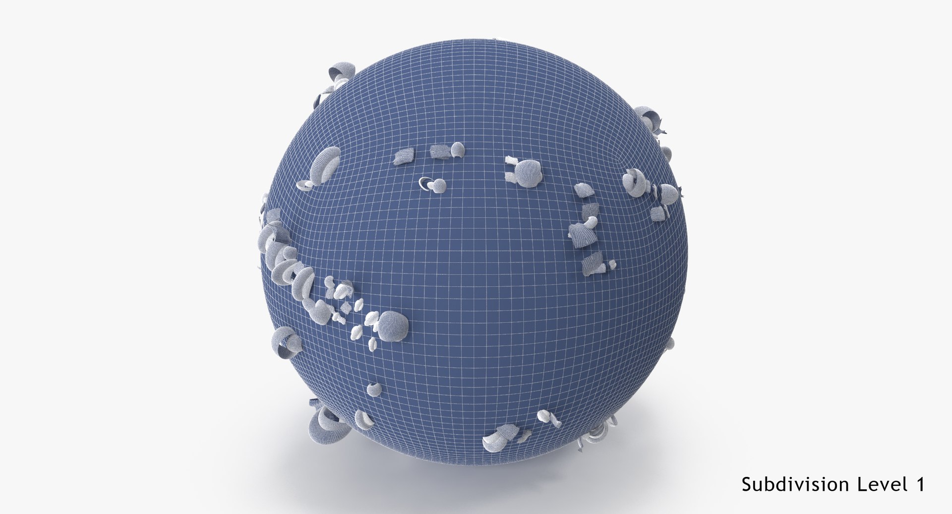 3d Model Sun Photorealistic