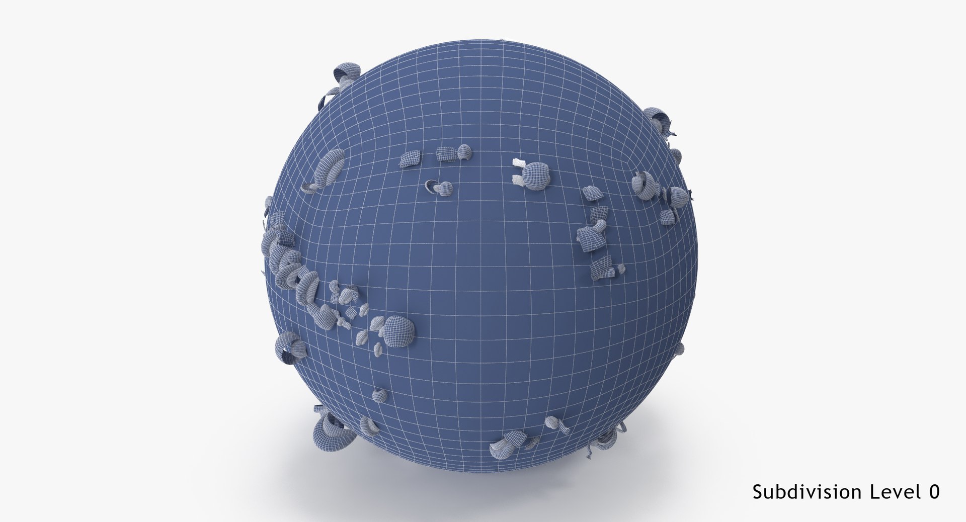 3d Model Sun Photorealistic