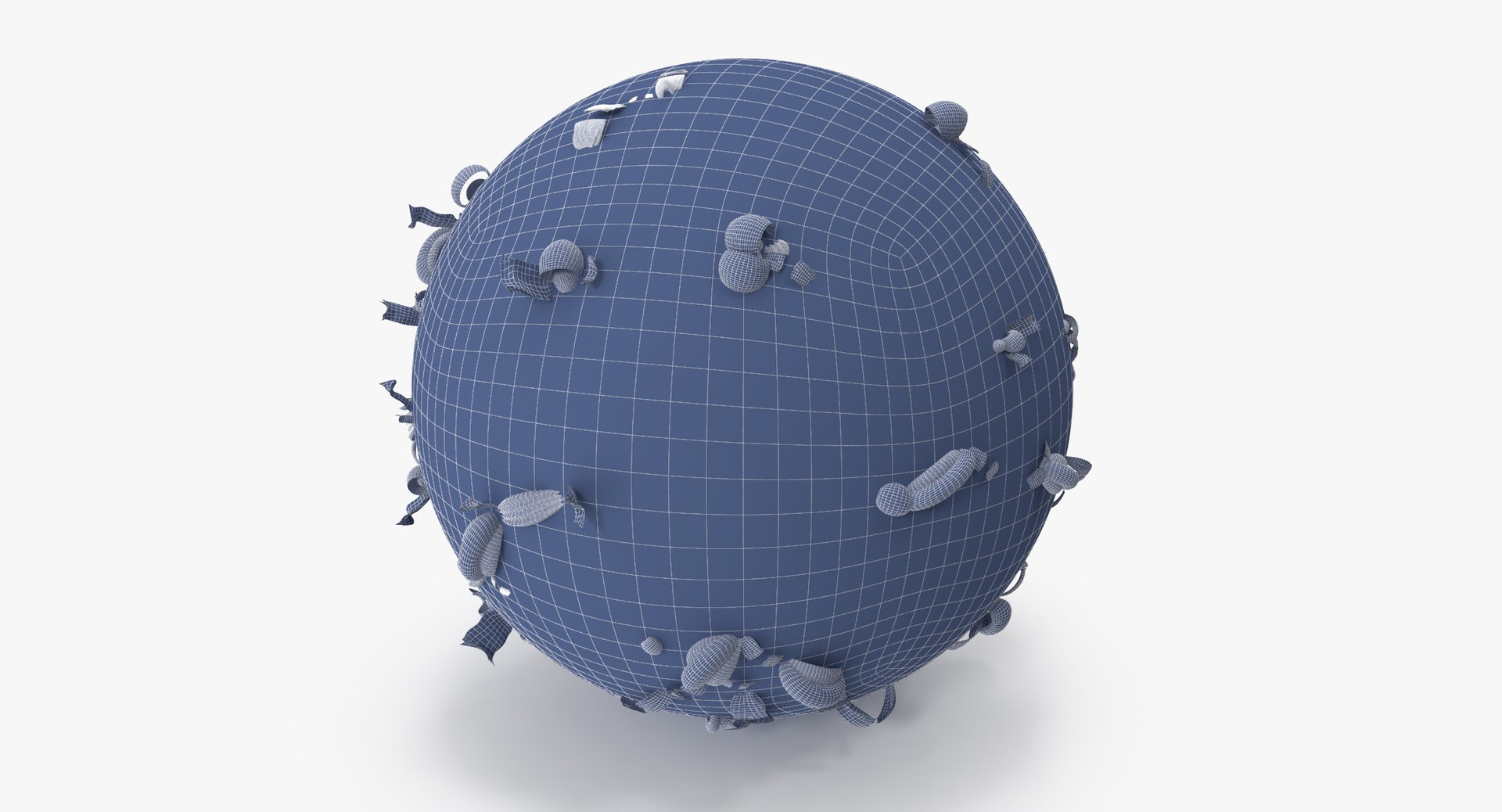 3d Model Sun Photorealistic