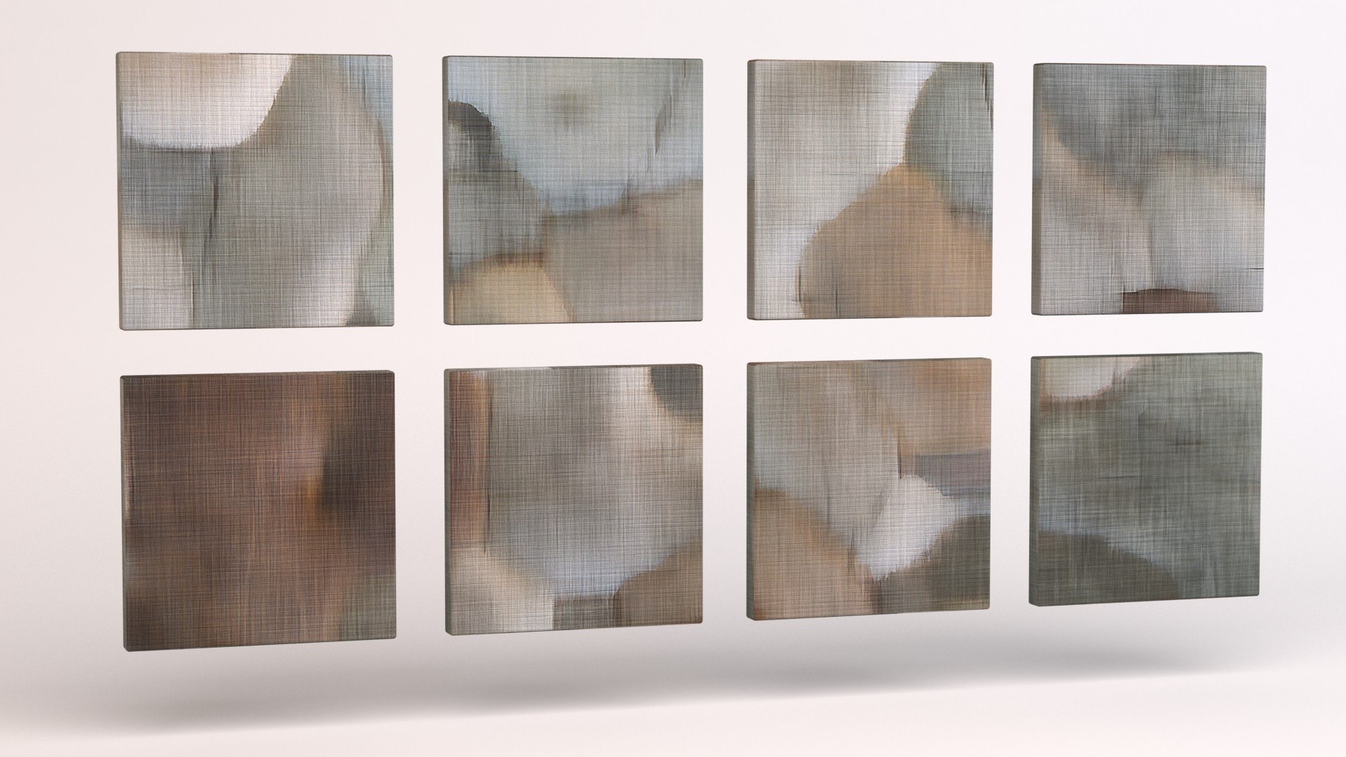 Contemporary Art Canvas Model - TurboSquid 1586662