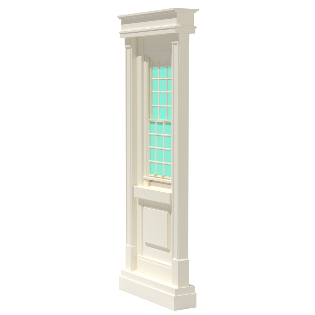 Victorian Window Set II 3D Model - TurboSquid 2023205