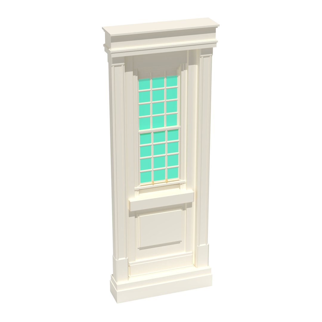 Victorian Window Set II 3D Model - TurboSquid 2023205