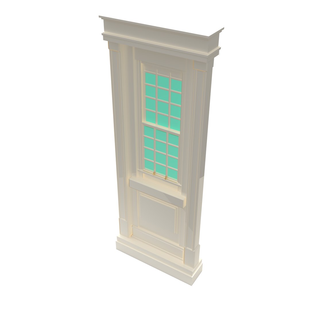 Victorian Window Set II 3D Model - TurboSquid 2023205
