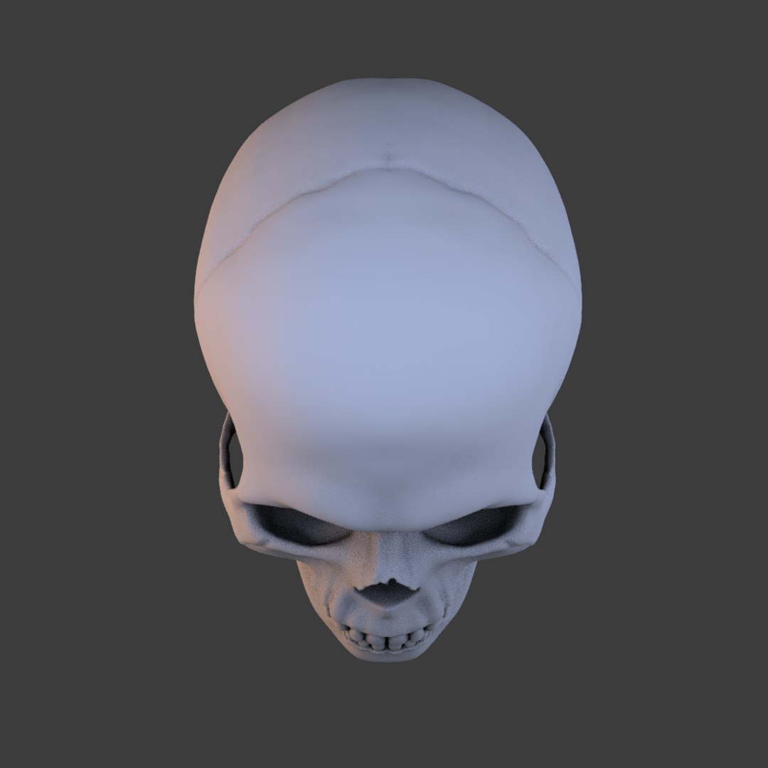 Skull Head Model - TurboSquid 1343597