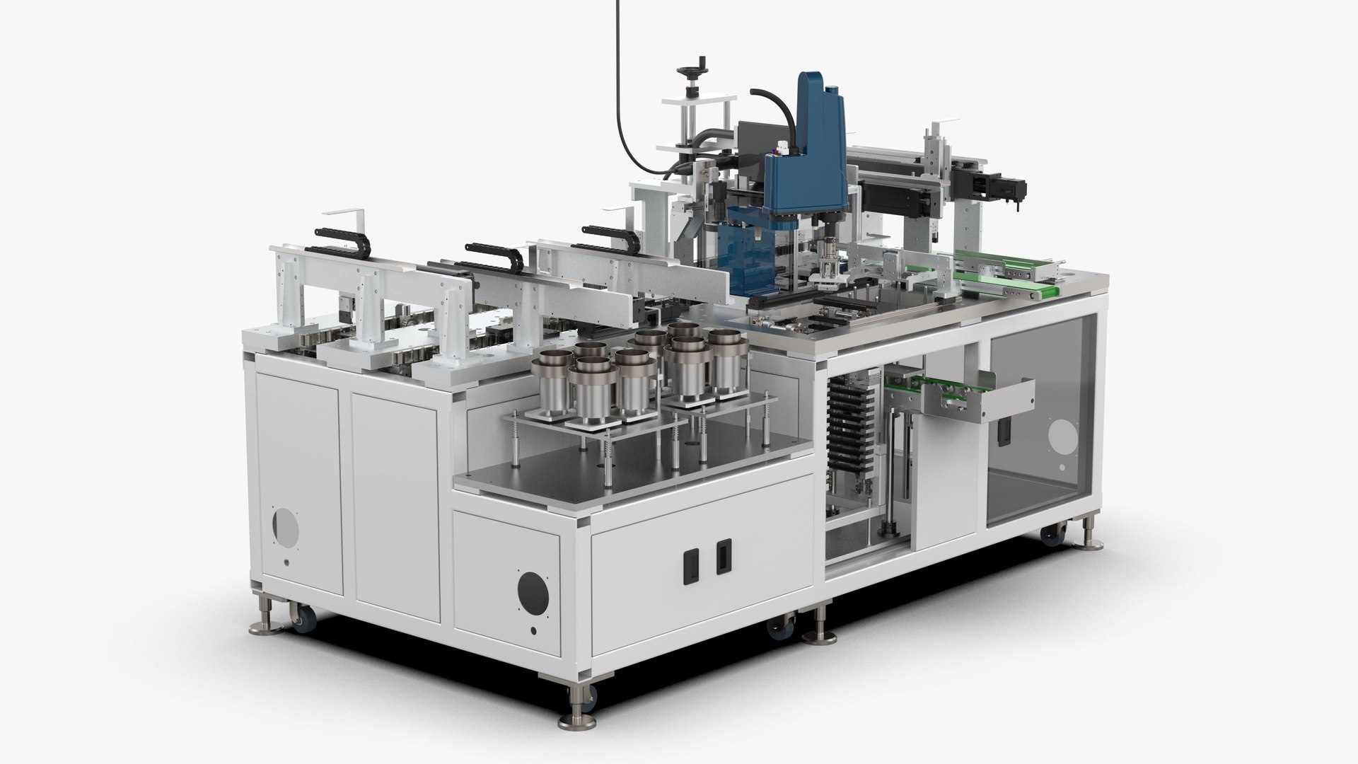 Automatic RadiumWelding Loading And Unloading Equipment 3D - TurboSquid ...