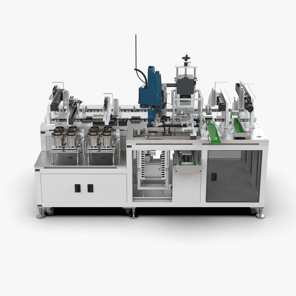 Automatic RadiumWelding Loading and Unloading Equipment 3D - TurboSquid ...