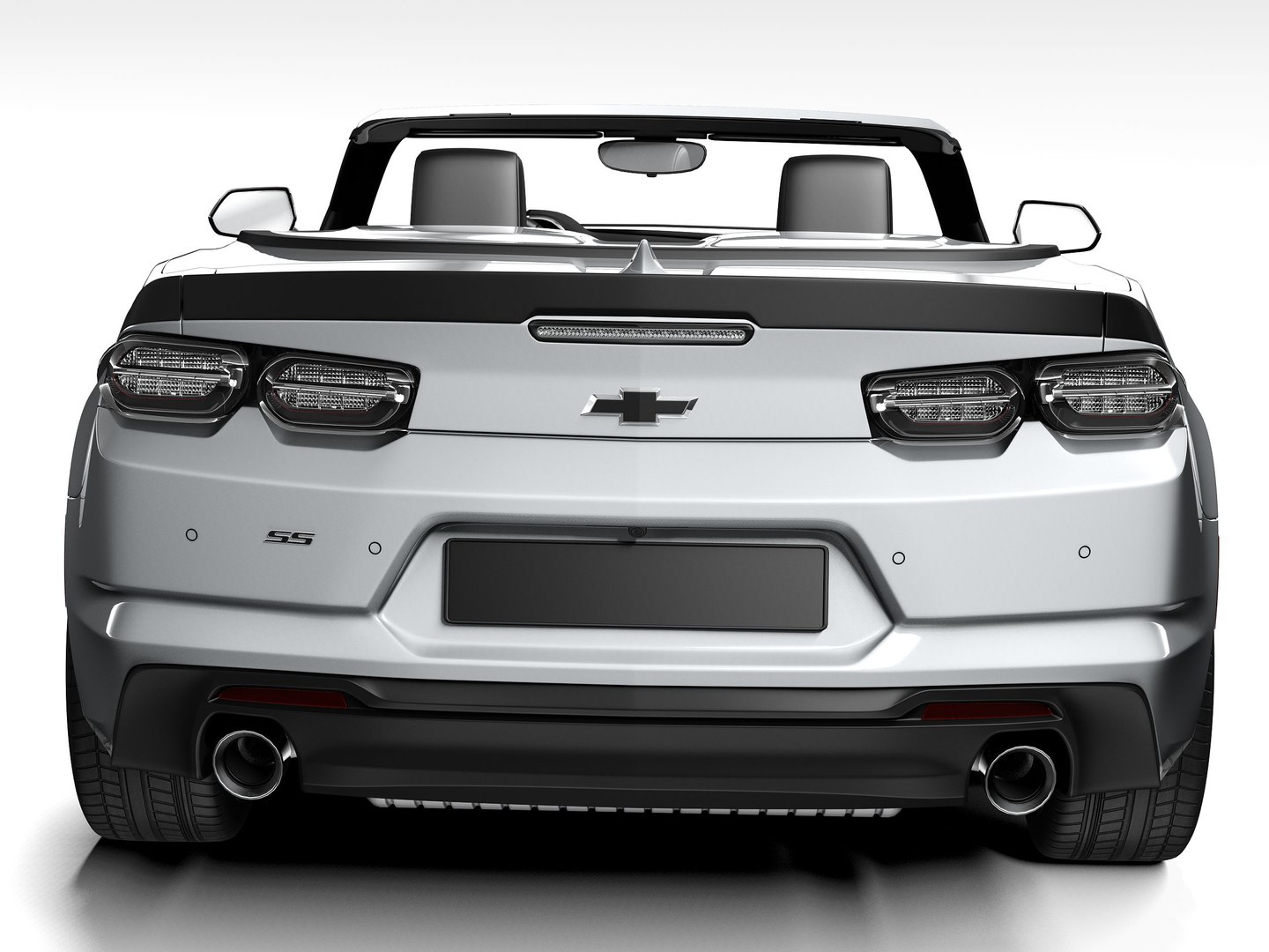 3D Chevrolet Camaro Convertible SS 1LE 2019 Model - TurboSquid 2216031