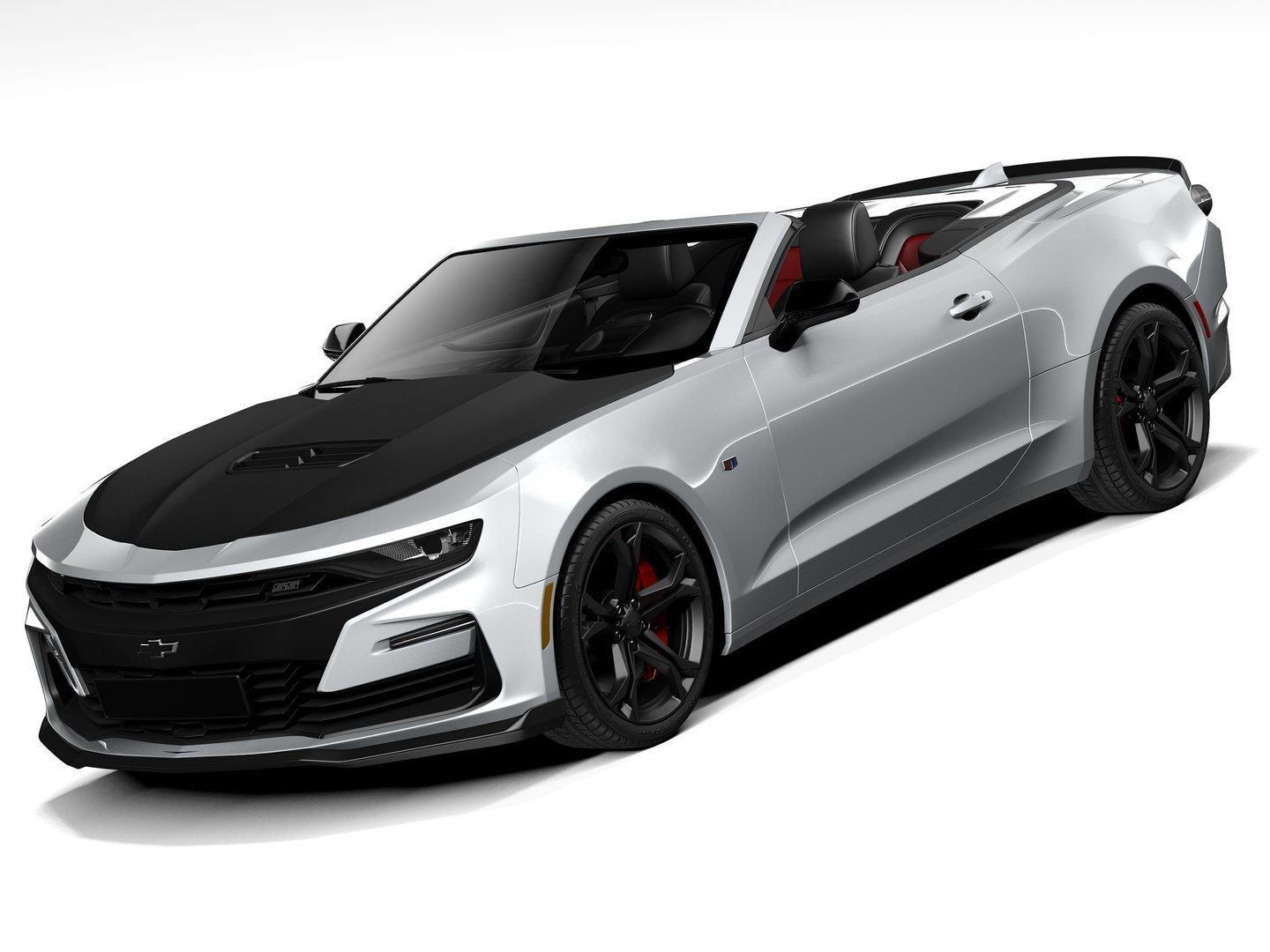 3D Chevrolet Camaro Convertible SS 1LE 2019 Model - TurboSquid 2216031