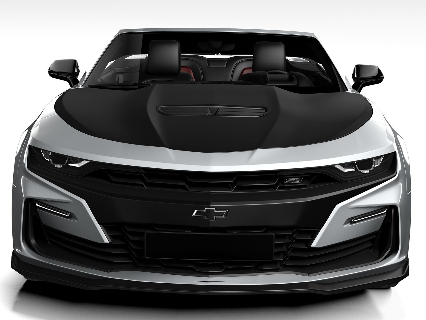 3D Chevrolet Camaro Convertible SS 1LE 2019 Model - TurboSquid 2216031