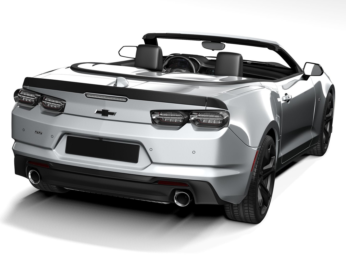 3D Chevrolet Camaro Convertible SS 1LE 2019 Model - TurboSquid 2216031