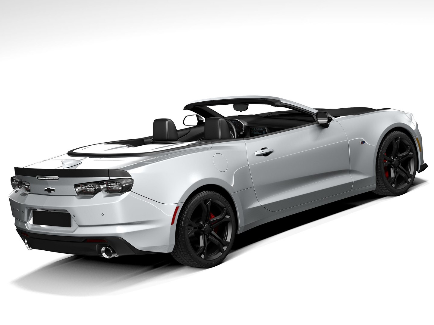 3D Chevrolet Camaro Convertible SS 1LE 2019 Model - TurboSquid 2216031