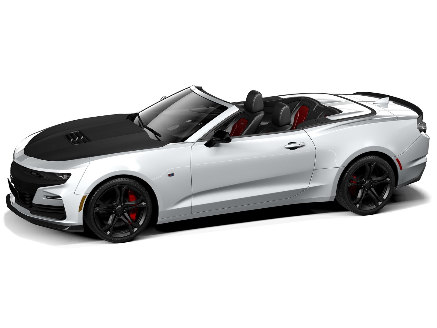 3D Chevrolet Camaro Convertible SS 1LE 2019 Model - TurboSquid 2216031