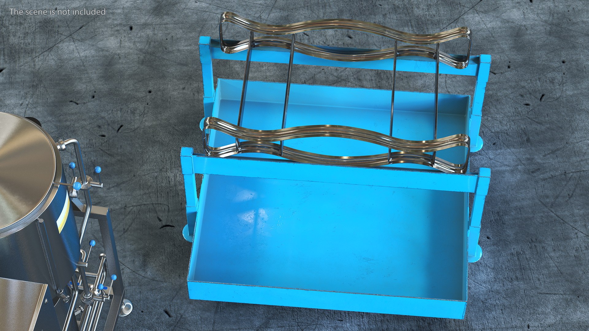 Barrel Horizontal Retention Basin Model - TurboSquid 1749933