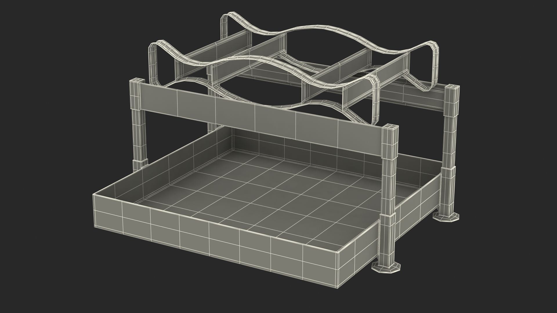 Barrel Horizontal Retention Basin Model - TurboSquid 1749933