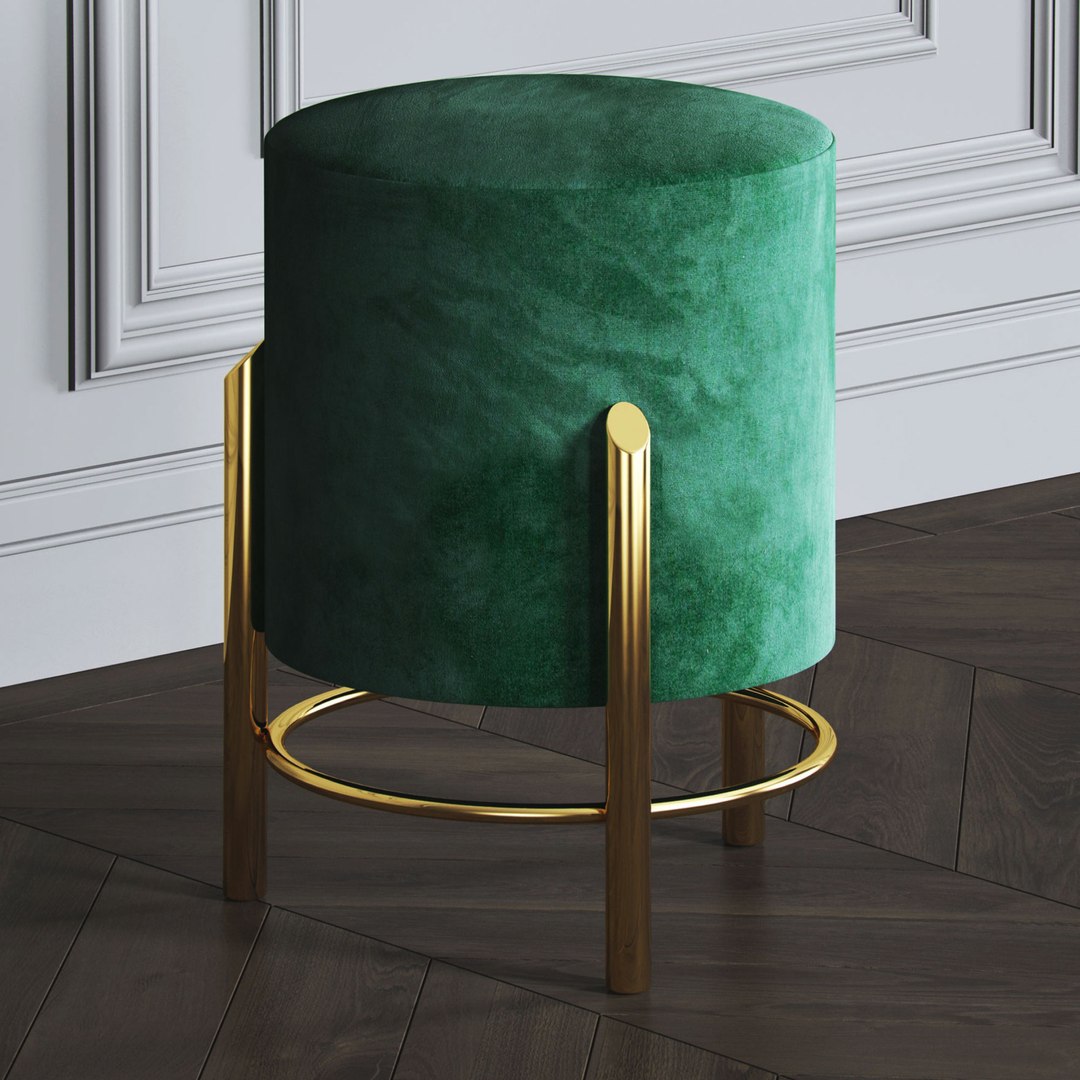 3D boston stool model - TurboSquid 1653477