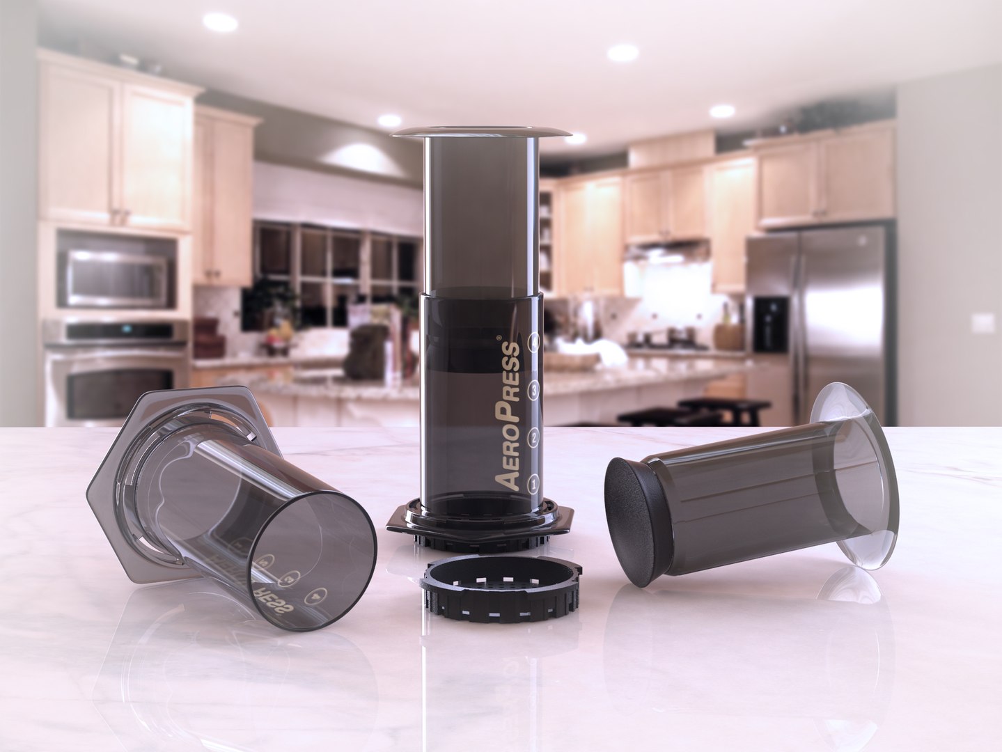 Aeropress 3d Model